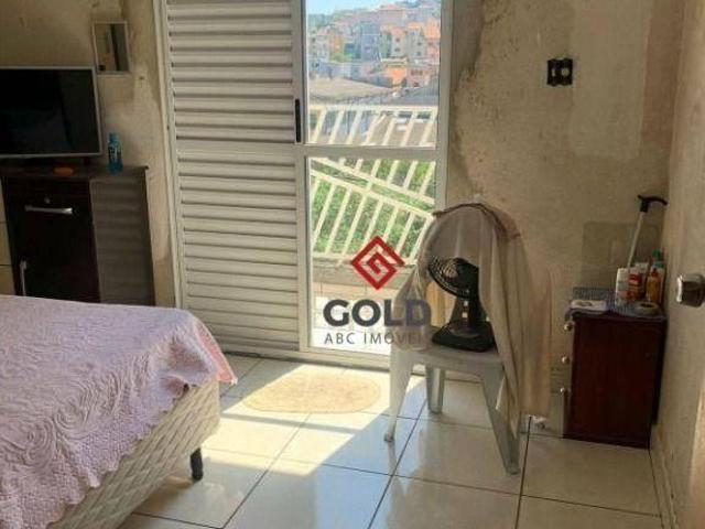 Sobrado com 5 dormitórios à venda, 199 m² por R$ 555.000,00 Vila Homero Thon Santo André/SP