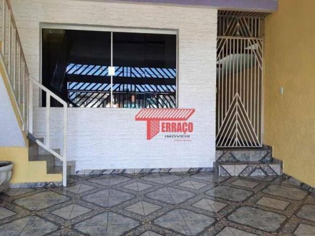 Sobrado com 5 dormitórios à venda, 236 m² por R$ 620.000,00 Vila Sacadura Cabral Santo André/SP