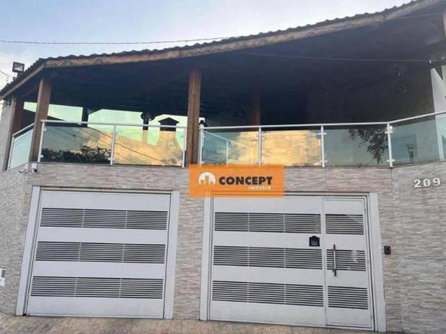 Sobrado com 5 dormitórios à venda, 300 m² por R$ 1.200.000,00 Jardim Quaresmeira Suzano/SP