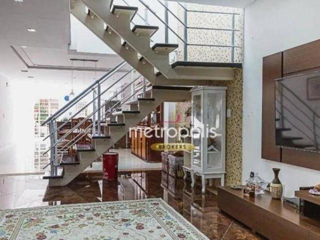 Sobrado com 5 dormitórios à venda, 311 m² por R$ 1.485.000,00 Campestre Santo André/SP