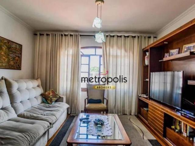 Sobrado com 5 dormitórios à venda, 330 m² por R$ 1.730.000,00 Vila Scarpelli Santo André/SP