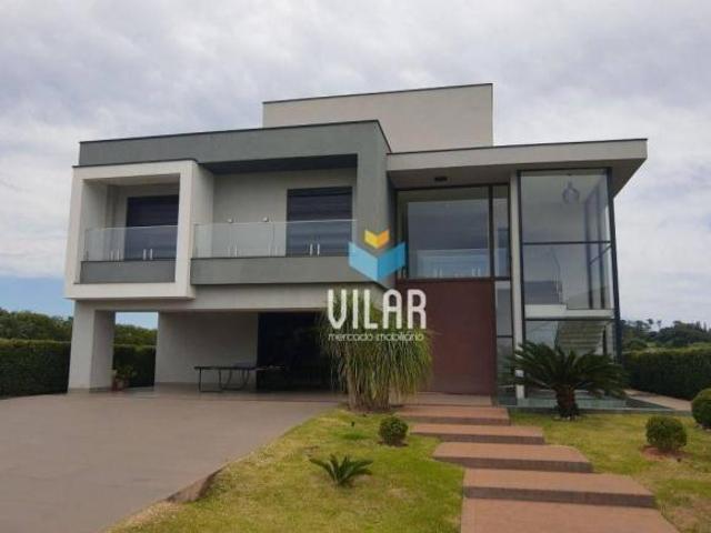 Sobrado com 5 dormitórios à venda, 580 m² por R$ 4.900.000,00 Condomínio Fazenda Alvorada Porto