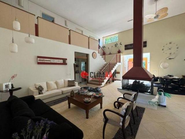 Sobrado com 5 dormitórios à venda, 849 m² por R$ 8.900.000,00 Condominio Estância Atibaia Atibai
