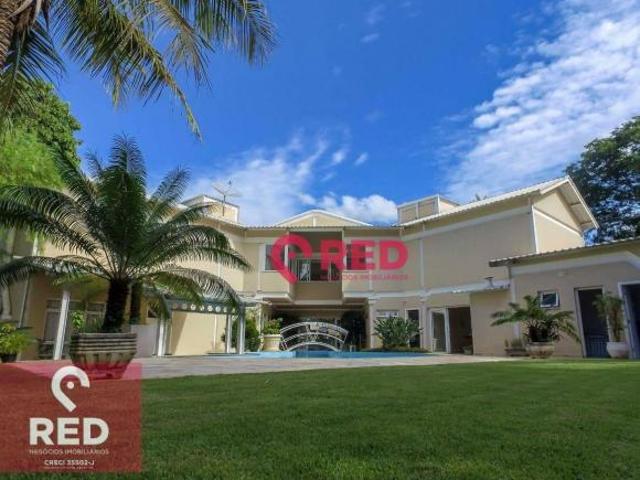 Sobrado com 5 quartos à venda, 550 m² por R$ 3.200.000 Condomínio Lago Azul Araçoiaba da Serra/S