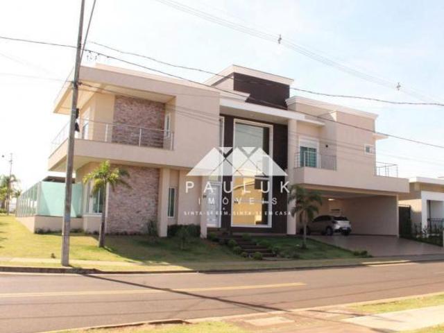 Sobrado com 5 suítes à venda, 570 m² por R$ 5.500.000 Condomínio Terras Alpha I Foz do Iguaçu/PR