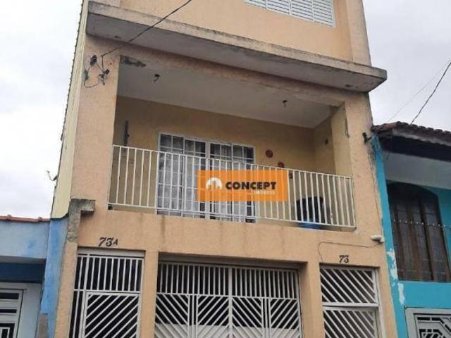 Sobrado com 6 dormitórios à venda, 150 m² por R$ 550.000,00 Vila Perracini Poá/SP