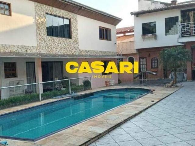 Sobrado com 6 Dormitórios e Piscina Aquecida à Venda no Jordanópolis – 665 m² – São Bernardo do Camp