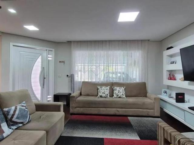 Sobrado com 03 dormitórios à venda, 214m² na Vila Homero Thon Santo André/SP
