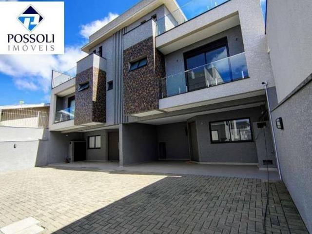 Sobrado com 04 dormitórios à venda, 213 m² por R$ 1.249.000 Bom Retiro Curitiba/PR