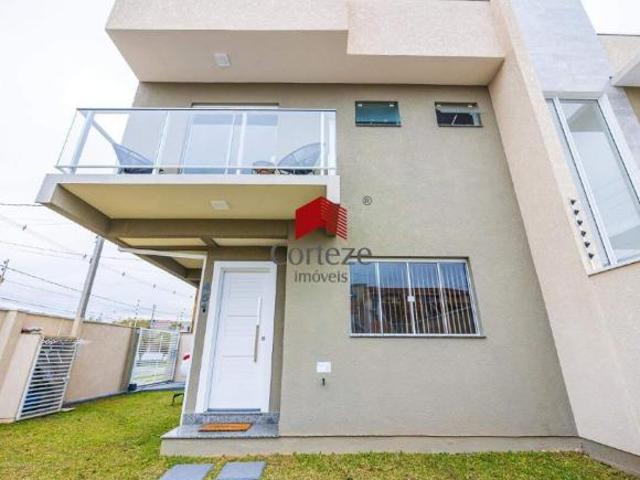 Sobrado com 117m² 3 quartos, à venda, no bairro Cidade Jardim em São José dos Pinhais