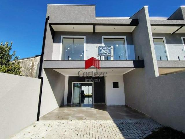 Sobrado com 168m² 4 quartos, à venda, no bairro Cidade Jardim em São José dos Pinhais