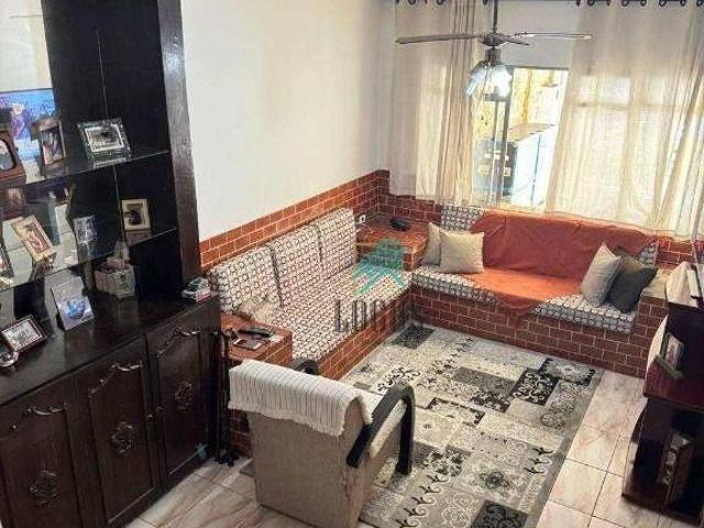 Sobrado com 174m² de área construída, composto por 3 dormitórios + Edícula, à venda por R$ 600.000