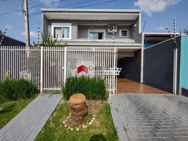 Sobrado com 200m² 4 quartos, à venda, no bairro Colônia Rio Grande em São José dos Pinhais
