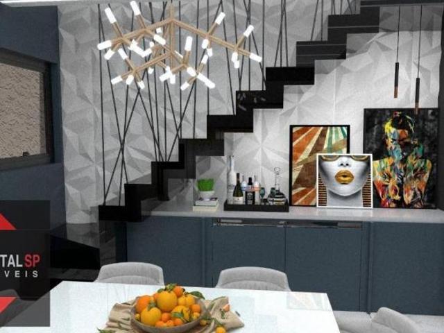 Sobrado com 2 dormitórios à venda, 107 m² por R$ 499.900,00 Vila Nhocune São Paulo/SP