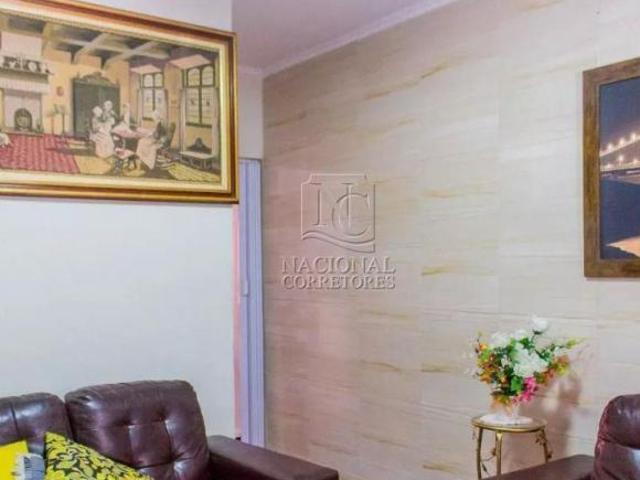 Sobrado com 2 dormitórios à venda, 115 m² Jardim Santo Antônio Santo André/SP