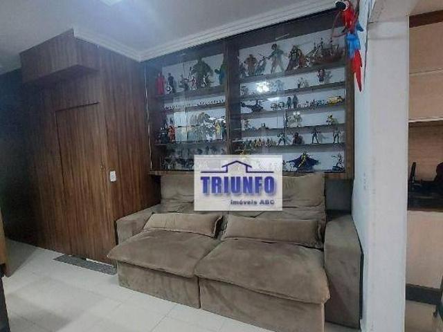 Sobrado com 2 dormitórios à venda, 115 m² por R$ 495.000 Vila Humaitá Santo André/SP