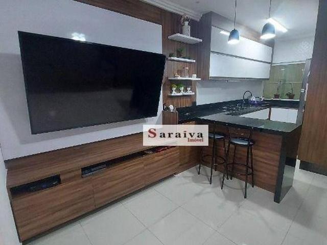 Sobrado com 2 dormitórios à venda, 115 m² por R$ 500.000,00 Vila Humaitá Santo André/SP