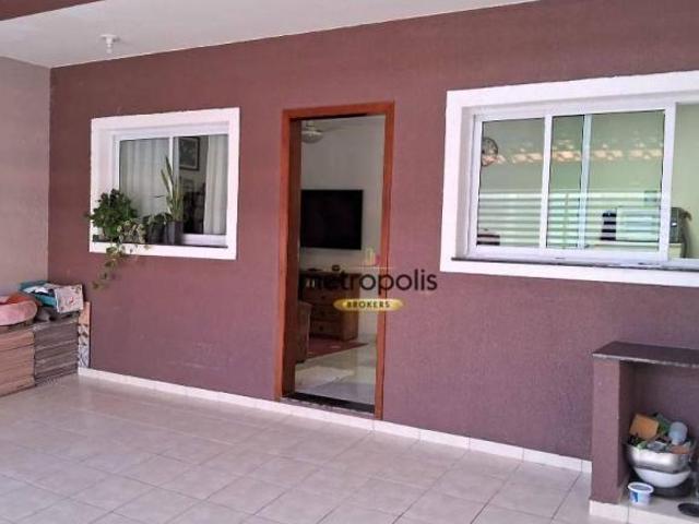 Sobrado com 2 dormitórios à venda, 117 m² por R$ 560.000,00 Vila Camilópolis Santo André/SP