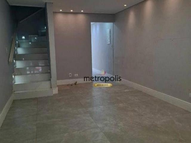 Sobrado com 2 dormitórios à venda, 117 m² por R$ 870.000,00 Jardim São Caetano São Caetano do Su