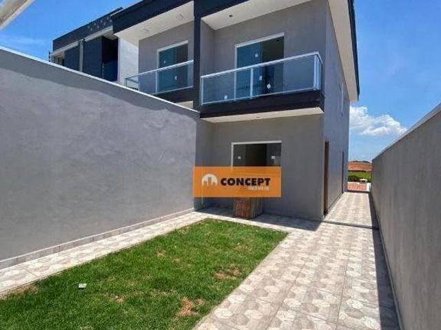 Sobrado com 2 dormitórios à venda, 110 m² por R$ 495.000,00 Parque Residencial Scaffid II Itaqua