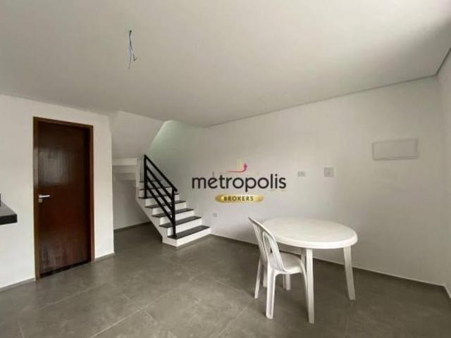 Sobrado com 2 dormitórios à venda, 113 m² por R$ 731.000,00 Parque Erasmo Assunção Santo André/S