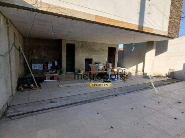 Sobrado com 2 dormitórios à venda, 128 m² por R$ 735.000,00 Vila Pires Santo André/SP