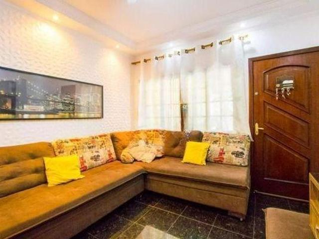Sobrado com 2 dormitórios à venda, 120 m² por R$ 490.000,00 Vila Bela Vista Santo André/SP