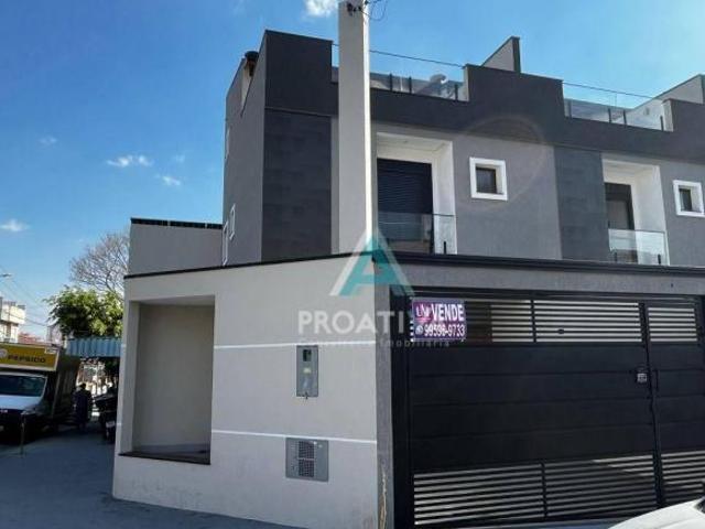 Sobrado com 2 dormitórios à venda, 120 m² por R$ 715.000,09 Vila Alto de Santo André Santo André