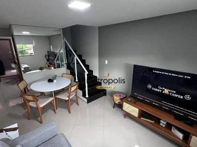 Sobrado com 2 dormitórios à venda, 135 m² por R$ 745.000,00 Campestre Santo André/SP