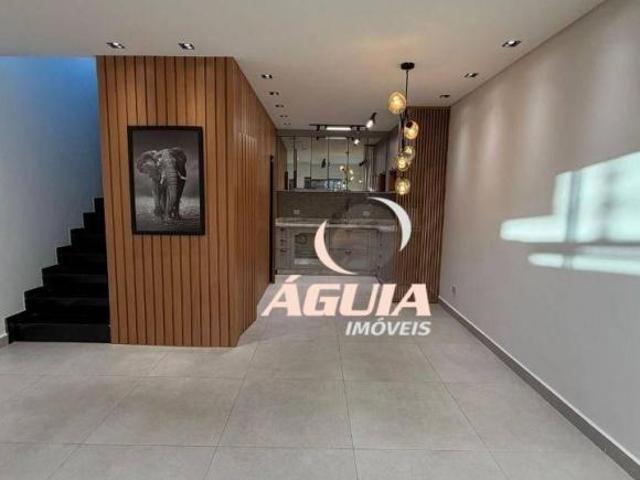 Sobrado com 2 dormitórios à venda, 130 m² por R$ 880.000,00 Vila Alzira Santo André/SP