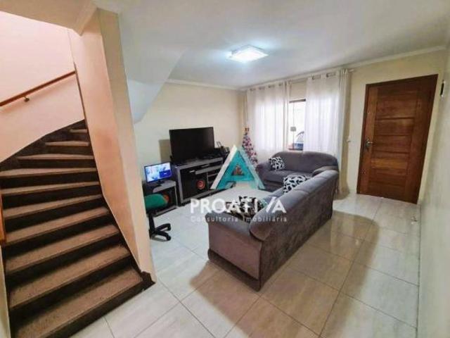 Sobrado com 2 dormitórios à venda, 130 m² Vila Sacadura Cabral Santo André/SP