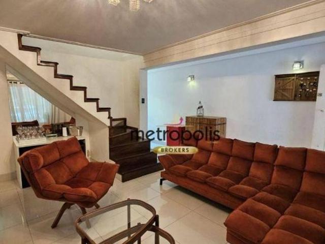 Sobrado com 2 dormitórios à venda, 165 m² por R$ 1.350.000,00 Jardim São Caetano São Caetano do