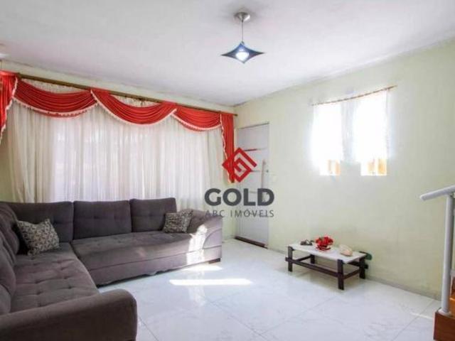 Sobrado com 2 dormitórios à venda, 192 m² por R$ 460.000,00 Vila Vitória Santo André/SP
