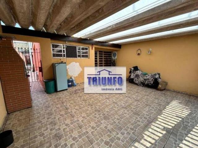 Sobrado com 2 dormitórios à venda, 208 m² por R$ 420.000 Vila Linda Santo André/SP
