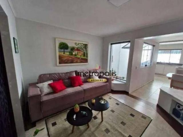 Sobrado com 2 dormitórios à venda, 214 m² por R$ 930.000,00 Vila Assunção Santo André/SP
