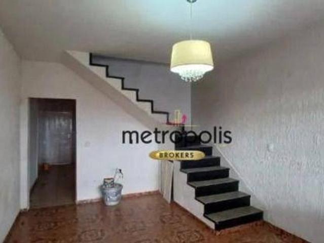 Sobrado com 2 dormitórios à venda, 224 m² por R$ 950.000,00 Vila Palmares Santo André/SP