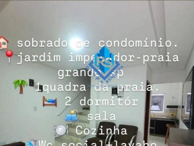 Sobrado à venda, 47 m² por R$ 340.000,00 Jardim Imperador Praia Grande/SP