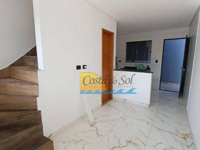 Sobrado com 2 dormitórios à venda, 50 m² por R$ 350.000,00 Vila Antártica Praia Grande/SP
