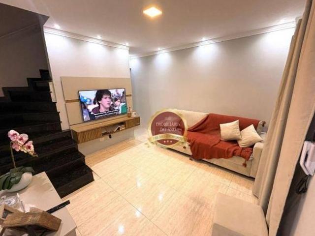 Sobrado com 2 dormitórios à venda, 55 m² por R$ 320.000,00 Tupi Praia Grande/SP