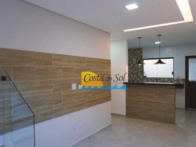 Sobrado com 2 dormitórios à venda, 56 m² por R$ 324.900,00 Mirim Praia Grande/SP