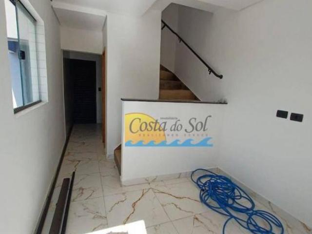 Sobrado com 2 dormitórios à venda, 56 m² por R$ 365.000,00 Vila Antártica Praia Grande/SP