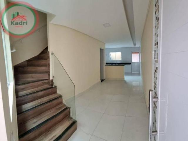Sobrado com 2 dormitórios à venda, 57 m² por R$ 255.000 Tupi Praia Grande/SP