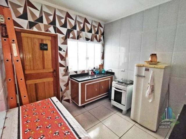 Sobrado com 2 dormitórios à venda, 58 m² por R$ 310.000,00 Tupi Praia Grande/SP