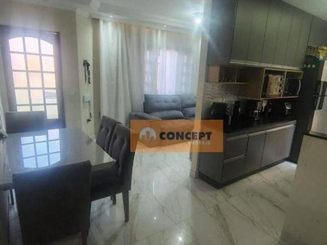 Sobrado com 2 dormitórios à venda, 59 m² por R$ 350.000 Jardim América Poá/SP