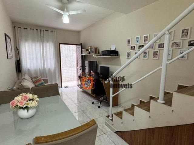 Sobrado com 2 dormitórios à venda, 62 m² por R$ 430.000,00 Vila Guilhermina Praia Grande/SP