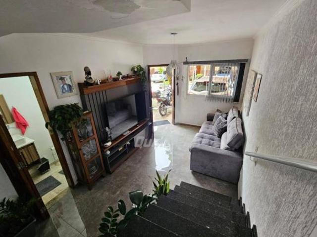 Sobrado com 2 dormitórios à venda, 62 m² por R$ 373.000,00 Vila Bocaina Mauá/SP