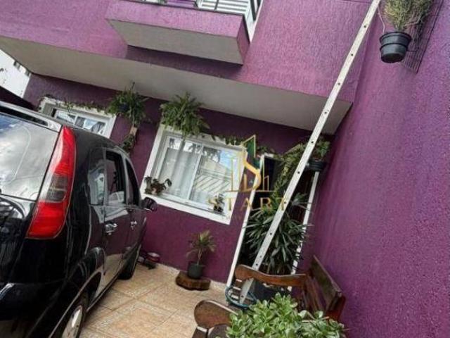 Sobrado com 2 dormitórios à venda, 65 m² por R$ 527.000 Vila Valparaíso Santo André/SP