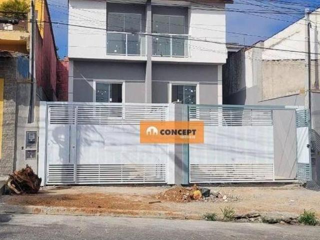 Sobrado com 2 dormitórios à venda, 70 m² por R$ 340.000,00 Parque Residencial Marengo Itaquaquec