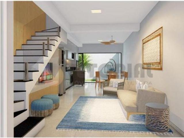 Sobrado com 2 dormitórios à venda, 75 m² por R$ 495.247,50 Capricórnio II Caraguatatuba/SP