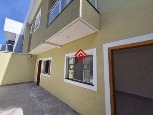 Sobrado com 2 dormitórios à venda, 76 m² Parque Jaçatuba Santo André/SP